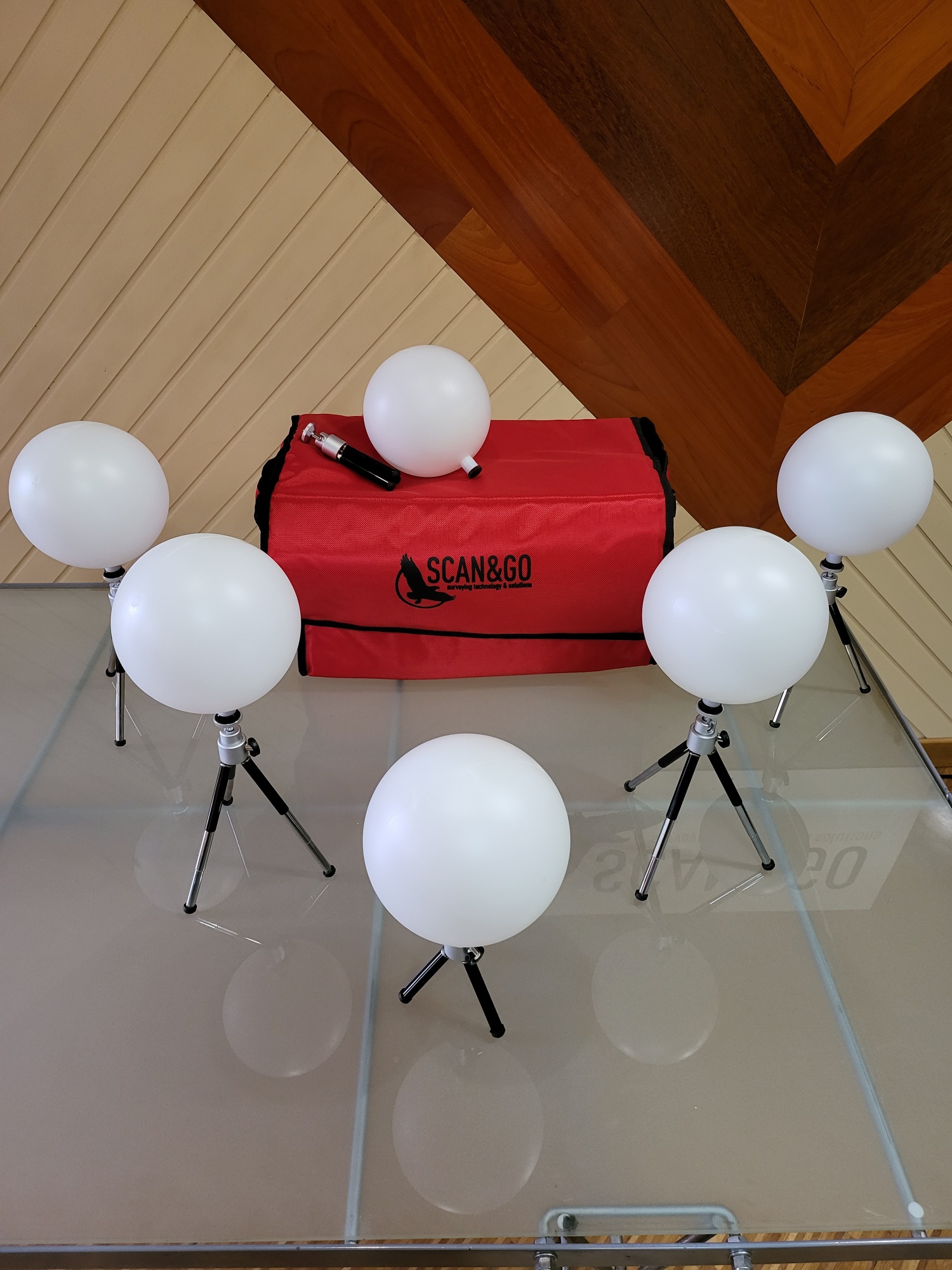 Laserscanner reference SPHERE OF 150MM WITH MINI TRIPODS - SCAN & GO S.R.L.